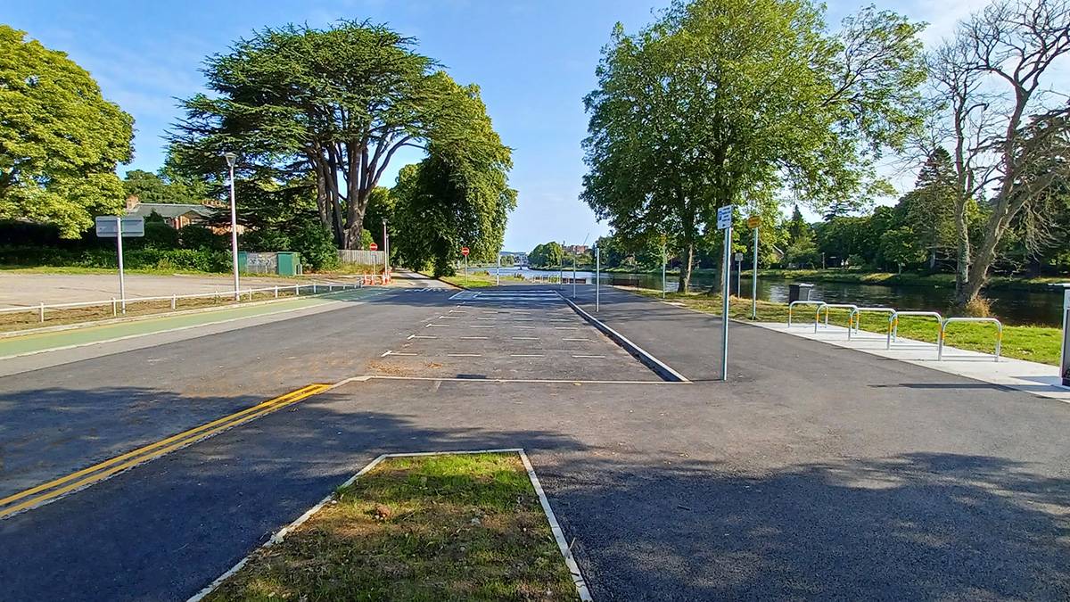 The Riverside Way Strategic Active Travel Corridor, Inverness - Wills Bros
