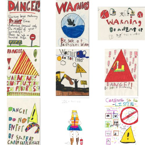 A939 New Gairnshiel Bridge - Site Safety Poster Competition - Wills Bros