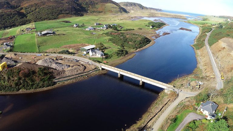 A836 Naver Bridge Replacement, Highlands - Wills Bros